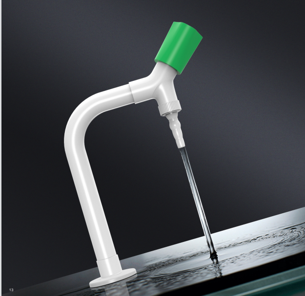 Laboratory Tap Typical Gray Single Outlet Lab Faucet For Laboratory ...