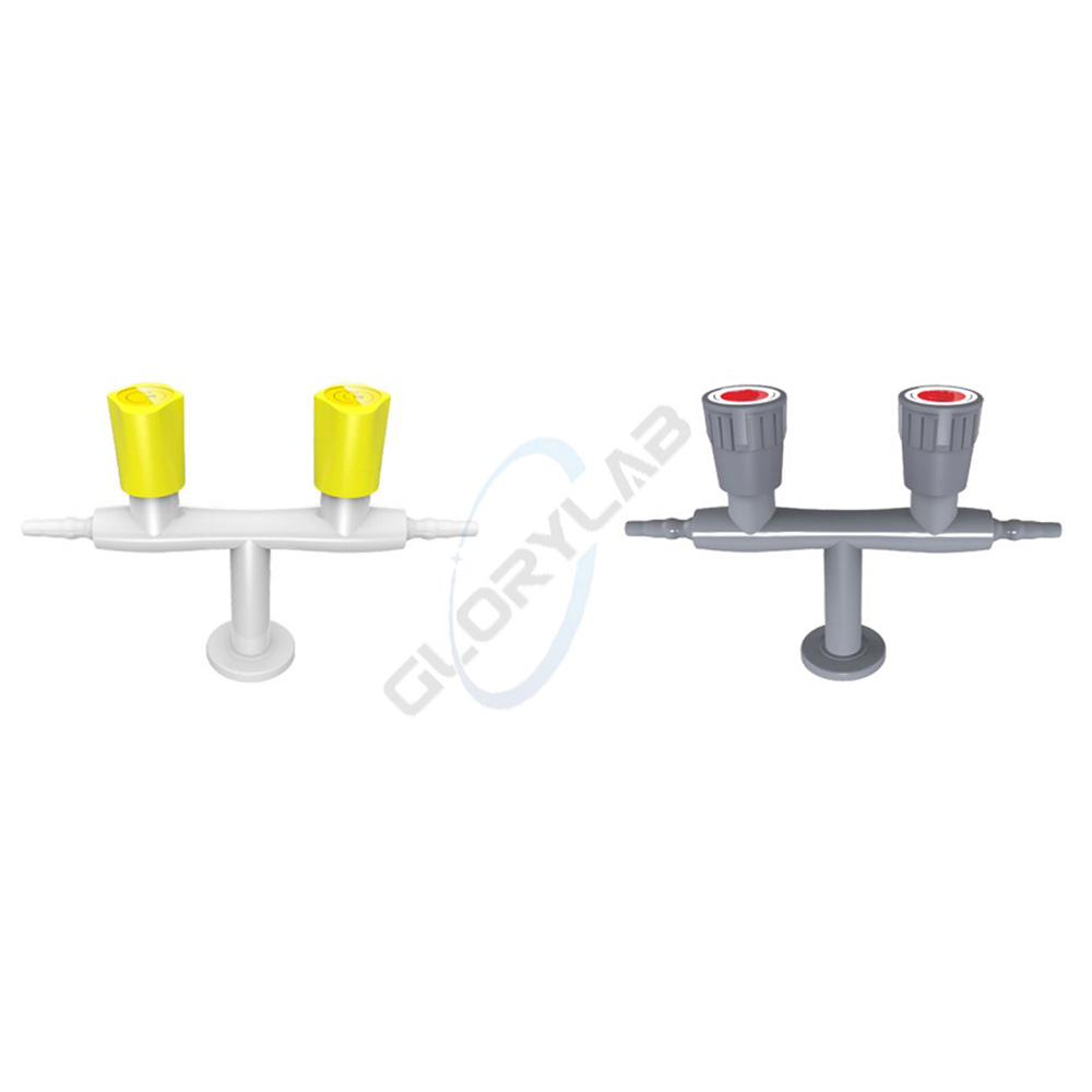 Deck Mounted Double Outlet Laboratory Gas Fitting Lab Valve - Buy Deck ...